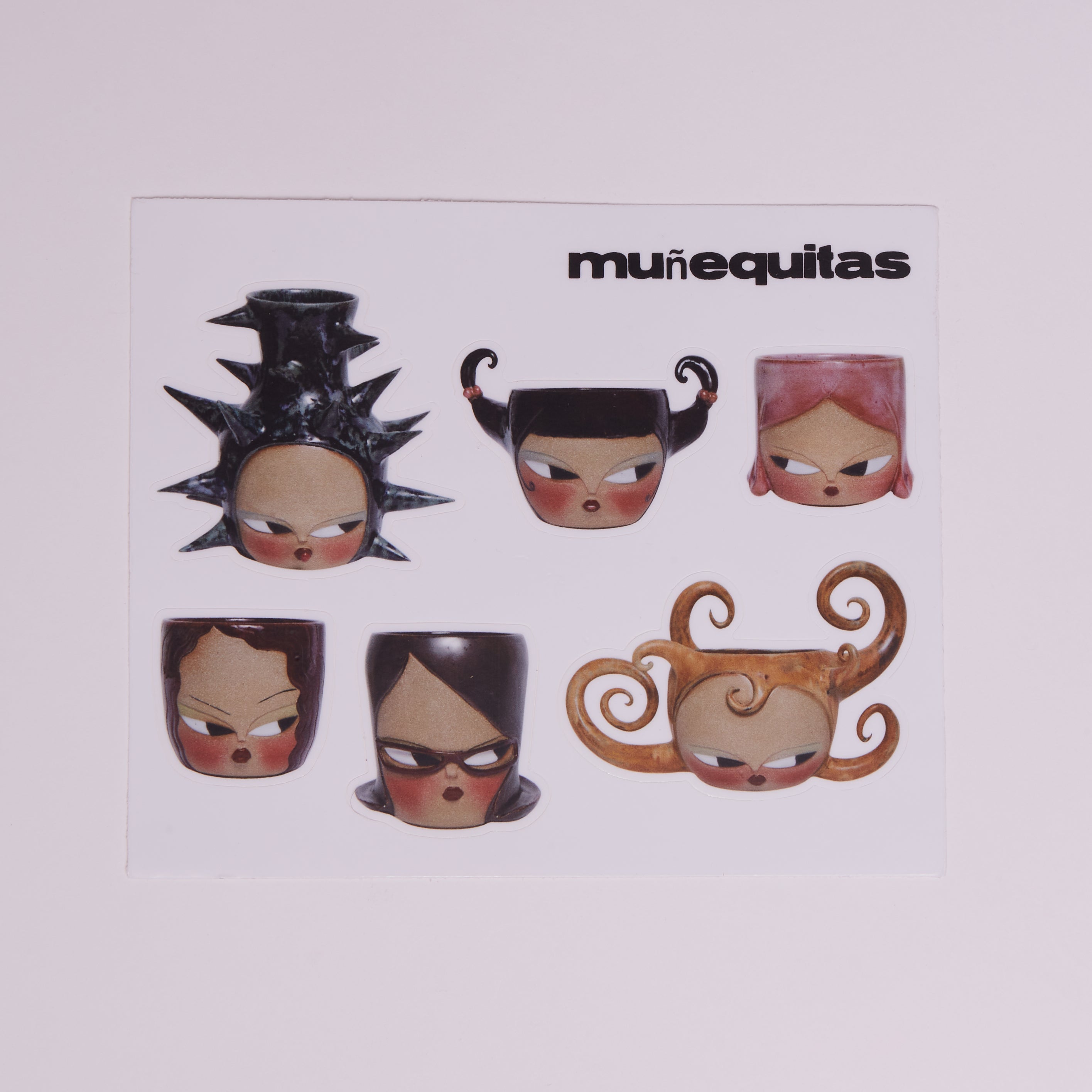 Muñequita Sticker sheet – Female Alchemy